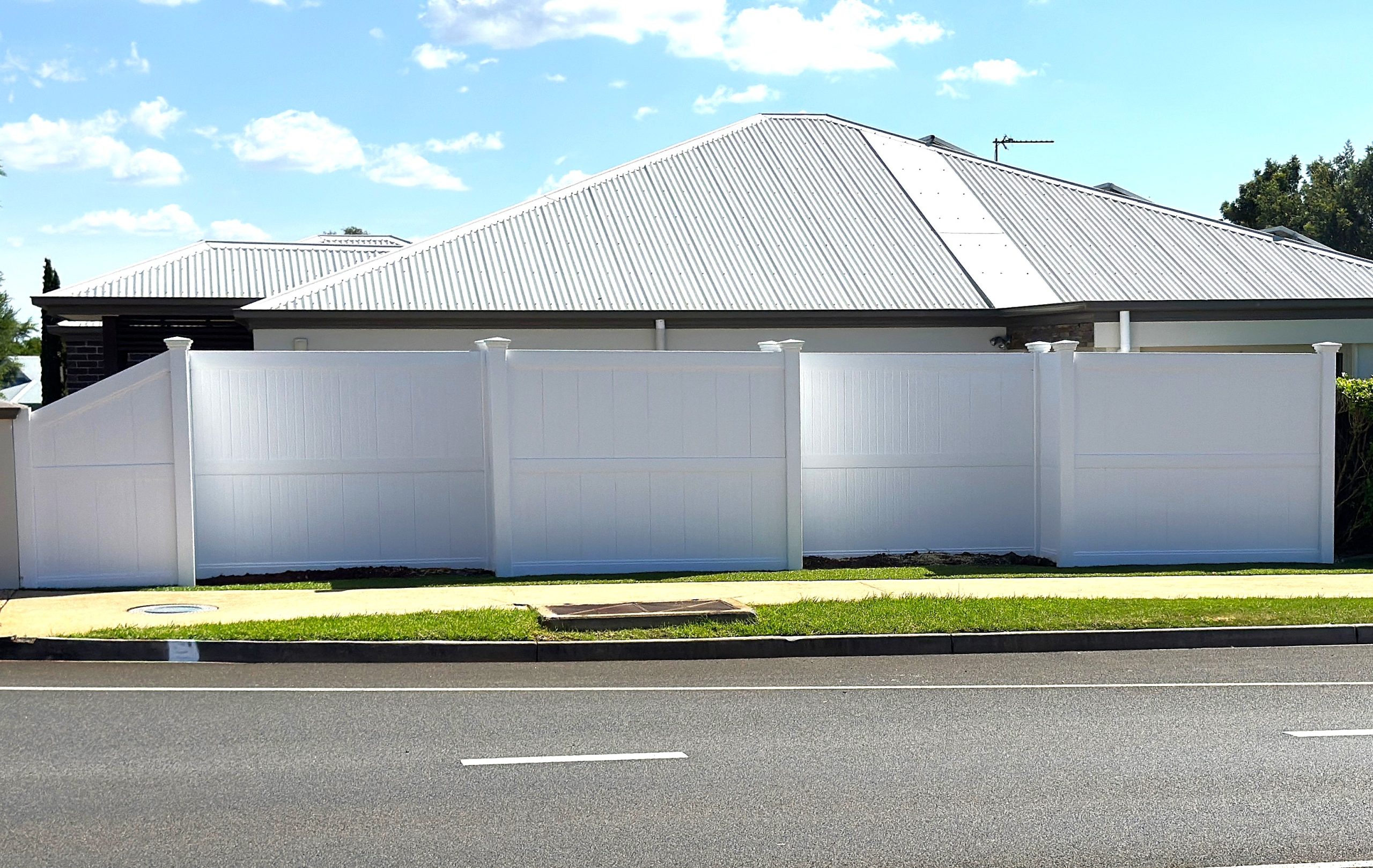 2m Full PVC privacy fence «Lady Jane» | Get Price | Order online ...